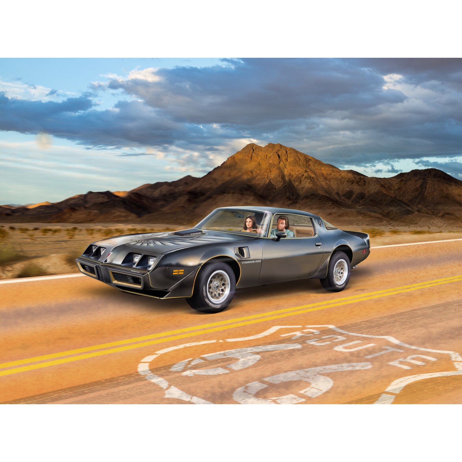 Revell 07710 Pontiac Firebird Trans Am Maßstab 1:8